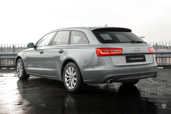 Grey Audi A6 2012 in Vilnius, with an engine capacity of 2.97 L and mileage of 278 thousand km for 10500 €, photo 6 on AUTOMOTO.COM.LV