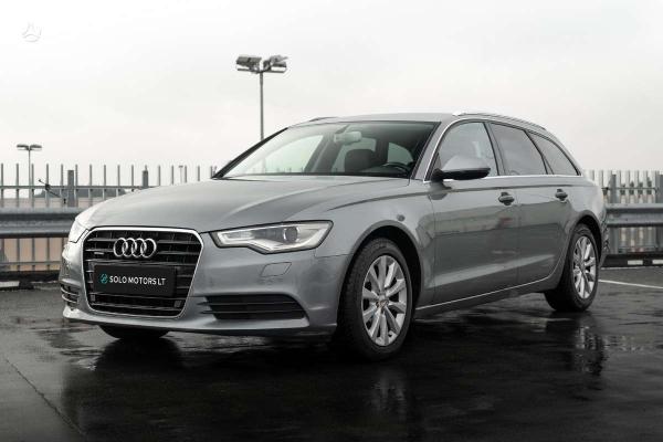 Grey Audi A6 2012 in Vilnius, with an engine capacity of 2.97 L and mileage of 278 thousand km for 10500 €, photo 8 on AUTOMOTO.COM.LV