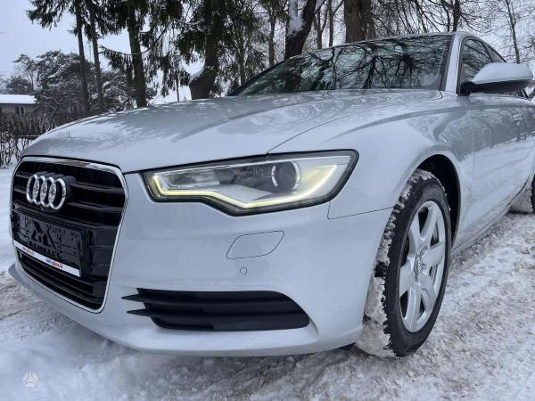 Grey Audi A6 2012 in Utena, with an engine capacity of 3.00 L and mileage of 242 thousand km for 9750 €, photo 1 on AUTOMOTO.COM.LV