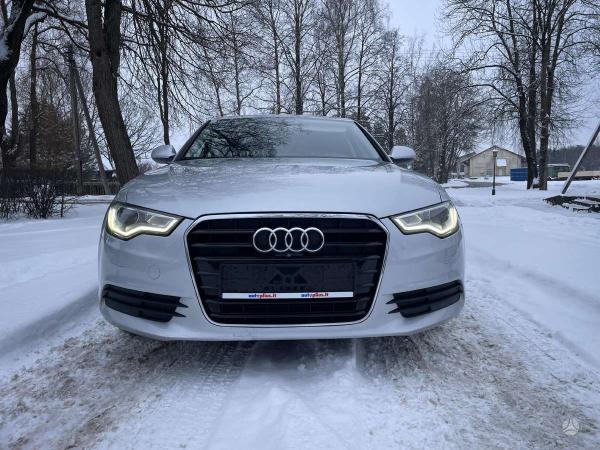 Grey Audi A6 2012 in Utena, with an engine capacity of 3.00 L and mileage of 242 thousand km for 9750 €, photo 3 on AUTOMOTO.COM.LV
