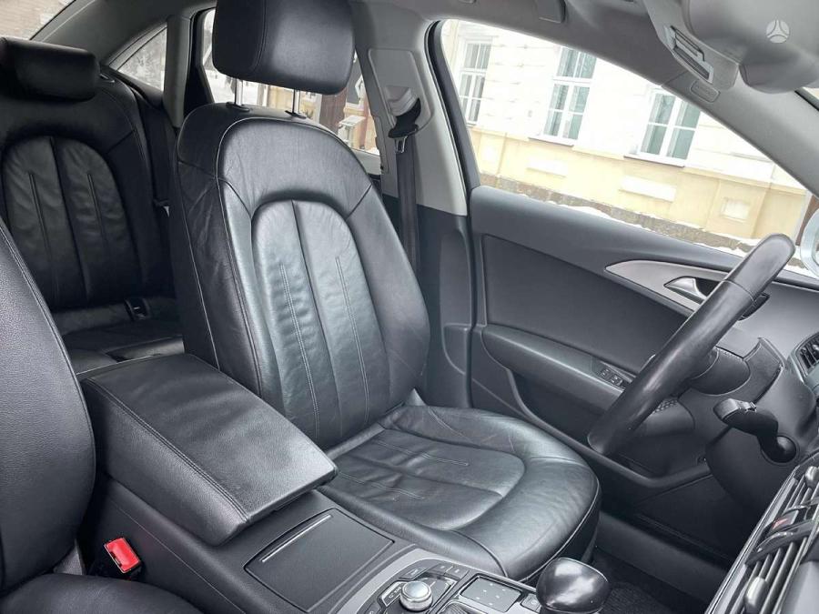 Pelēks Audi A6 2012 Utena, ar dzinēja tilpumu 3.00 L un nobraukumu 242 tūkst. km par 9750 €, foto 13 vietnē AUTOMOTO.COM.LV