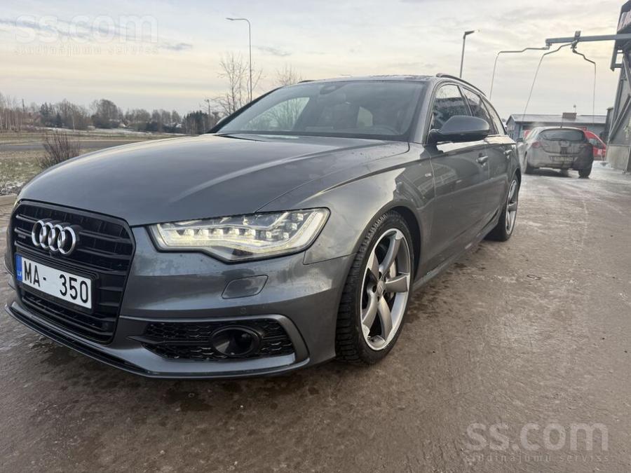 Pelēks Audi A6 2012 Rīga, ar dzinēja tilpumu 3.00 L un nobraukumu 316 tūkst. km par 14999 €, foto 1 vietnē AUTOMOTO.COM.LV
