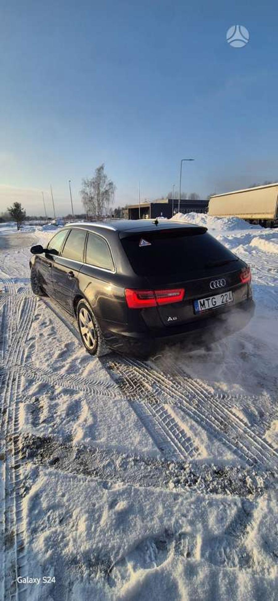 Grey Audi A6 2012 in Vilnius, with an engine capacity of 1.97 L and mileage of 370 thousand km for 8550 €, photo 10 on AUTOMOTO.COM.LV