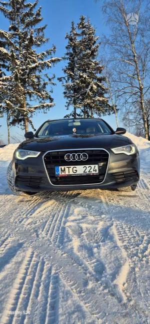 Pelēks Audi A6 2012 Viļņa, ar dzinēja tilpumu 1.97 L un nobraukumu 370 tūkst. km par 8550 €, foto 2 vietnē AUTOMOTO.COM.LV