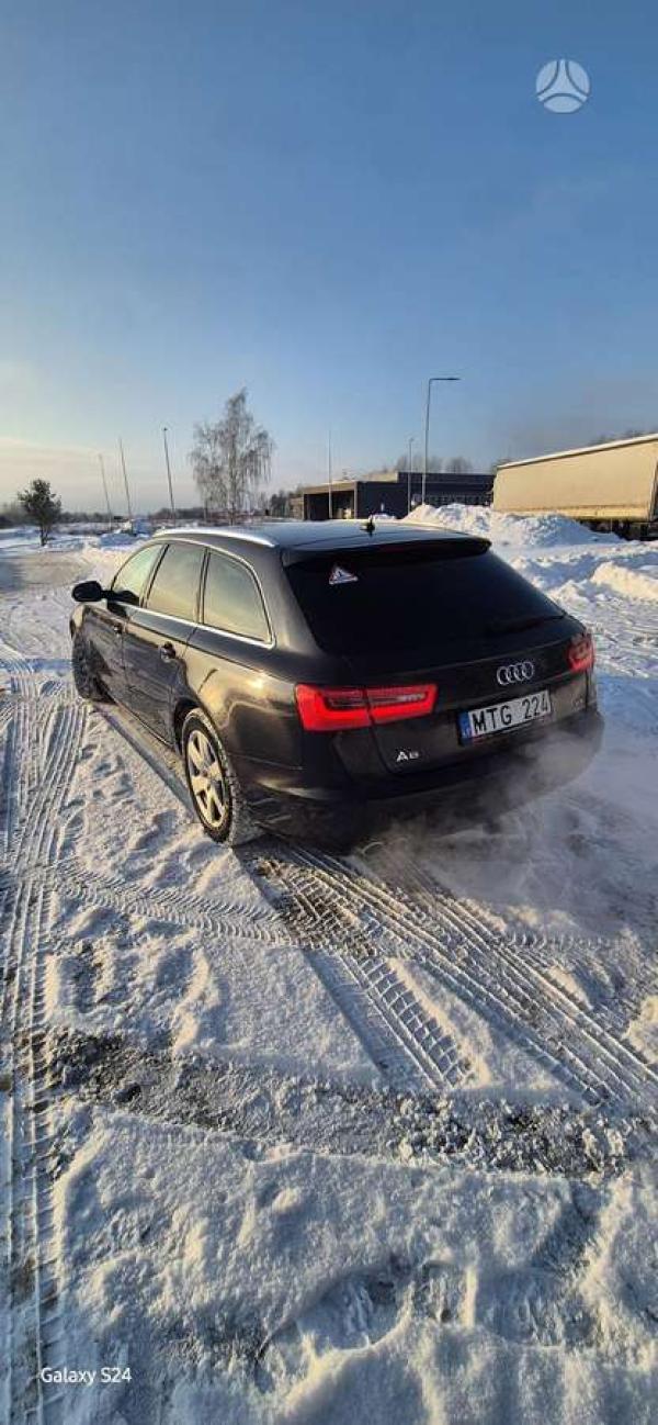 Grey Audi A6 2012 in Vilnius, with an engine capacity of 1.97 L and mileage of 370 thousand km for 8550 €, photo 10 on AUTOMOTO.COM.LV
