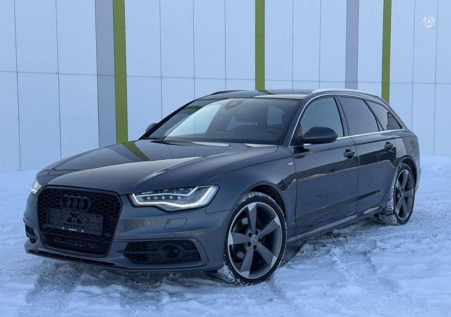 Grey Audi A6 2012 in Raseiniai, with an engine capacity of 2.97 L and mileage of 235 thousand km for 12750 €, photo 2 on AUTOMOTO.COM.LV