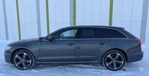 Grey Audi A6 2012 in Raseiniai, with an engine capacity of 2.97 L and mileage of 235 thousand km for 12750 €, photo 3 on AUTOMOTO.COM.LV