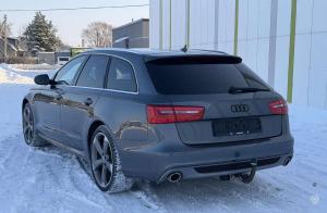 Grey Audi A6 2012 in Raseiniai, with an engine capacity of 2.97 L and mileage of 235 thousand km for 12750 €, photo 4 on AUTOMOTO.COM.LV