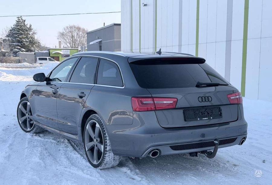 Grey Audi A6 2012 in Raseiniai, with an engine capacity of 2.97 L and mileage of 235 thousand km for 12750 €, photo 7 on AUTOMOTO.COM.LV