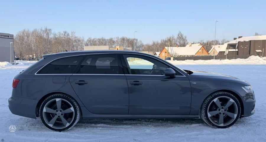 Grey Audi A6 2012 in Raseiniai, with an engine capacity of 2.97 L and mileage of 235 thousand km for 12750 €, photo 8 on AUTOMOTO.COM.LV