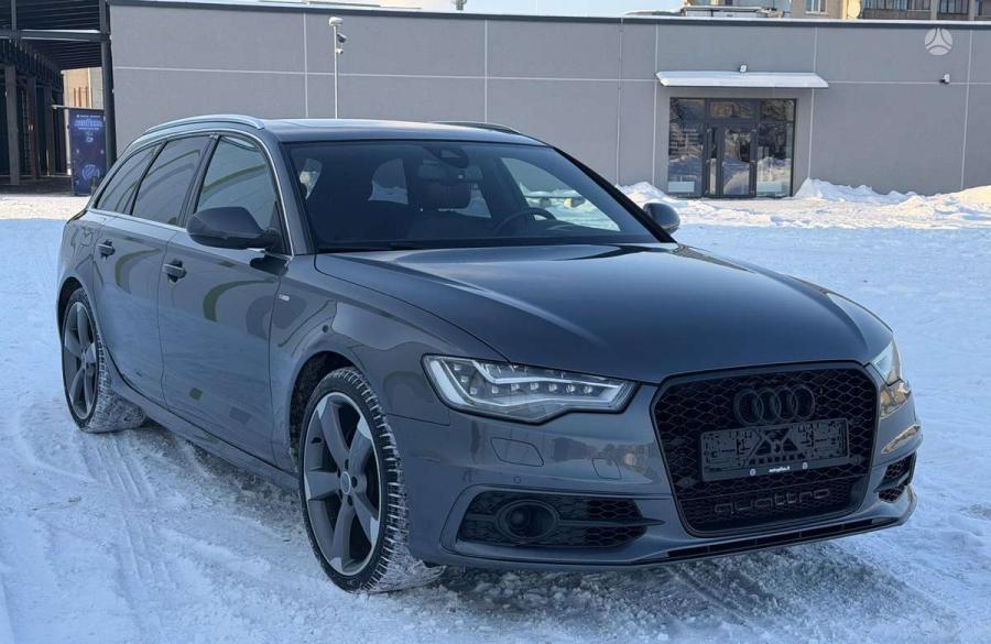 Grey Audi A6 2012 in Raseiniai, with an engine capacity of 2.97 L and mileage of 235 thousand km for 12750 €, photo 9 on AUTOMOTO.COM.LV