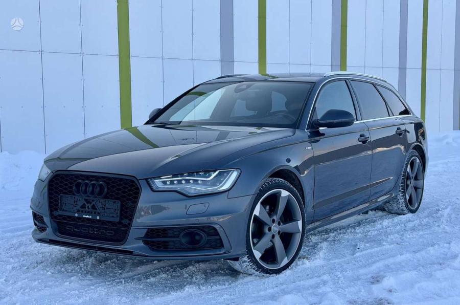 Grey Audi A6 2012 in Raseiniai, with an engine capacity of 2.97 L and mileage of 235 thousand km for 12750 €, photo 14 on AUTOMOTO.COM.LV