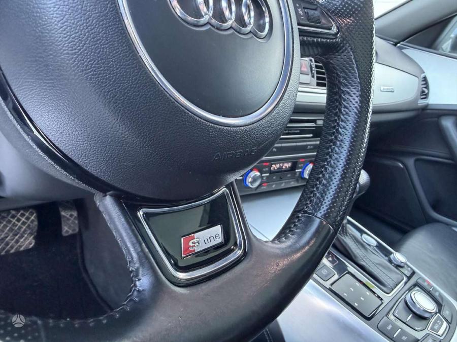 Grey Audi A6 2012 in Raseiniai, with an engine capacity of 2.97 L and mileage of 235 thousand km for 12750 €, photo 32 on AUTOMOTO.COM.LV