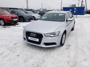 Pelēks Audi A6 2012 Kauņa, ar dzinēja tilpumu 2.00 L un nobraukumu 315 tūkst. km par 5850 €, foto  vietnē AUTOMOTO.COM.LV