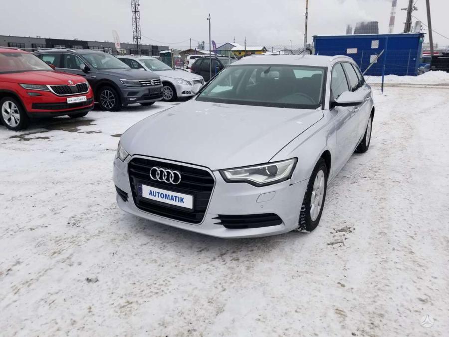 Pelēks Audi A6 2012 Kauņa, ar dzinēja tilpumu 1.97 L un nobraukumu 315 tūkst. km par 5850 €, foto 1 vietnē AUTOMOTO.COM.LV
