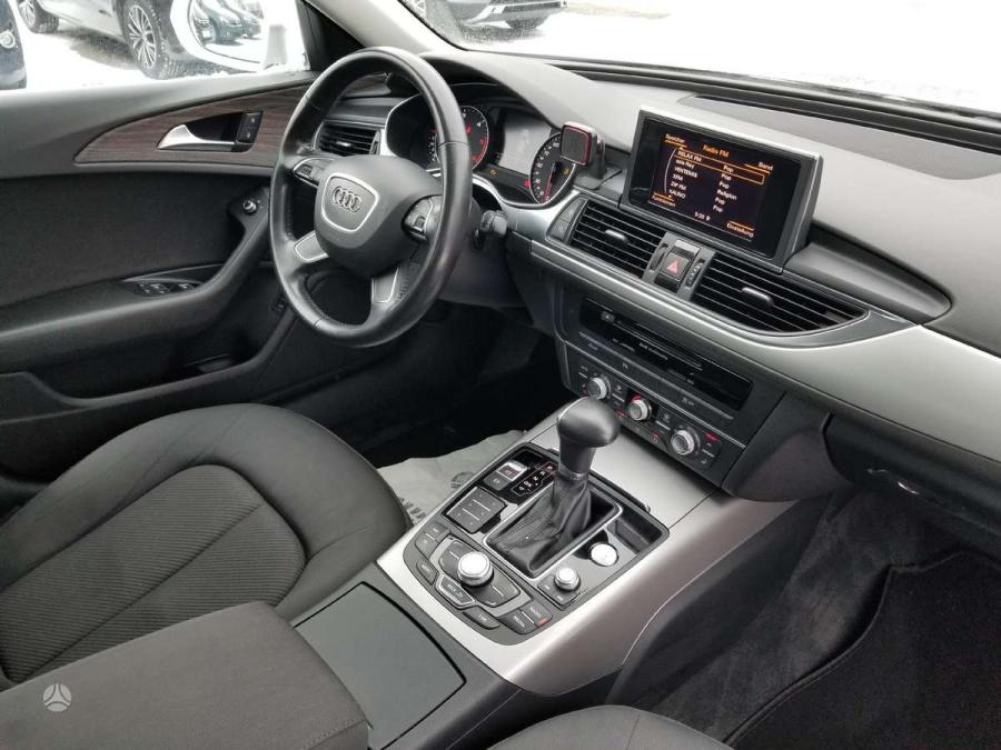 Pelēks Audi A6 2012 Kauņa, ar dzinēja tilpumu 1.97 L un nobraukumu 315 tūkst. km par 5850 €, foto 9 vietnē AUTOMOTO.COM.LV