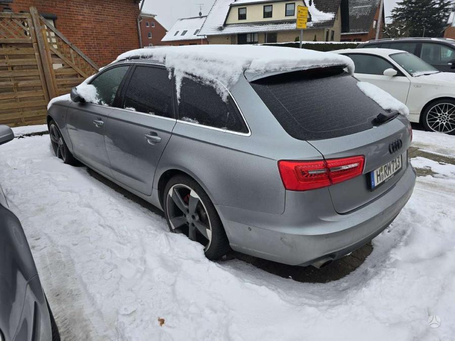 Grey Audi A6 2012 in Marijampole, with an engine capacity of 2.97 L and mileage of 399 thousand km for 8300 €, photo 5 on AUTOMOTO.COM.LV
