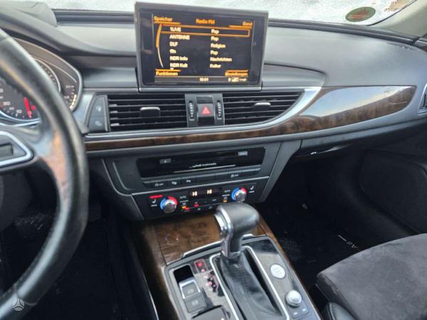 Grey Audi A6 2012 in Marijampole, with an engine capacity of 2.97 L and mileage of 399 thousand km for 8300 €, photo 11 on AUTOMOTO.COM.LV