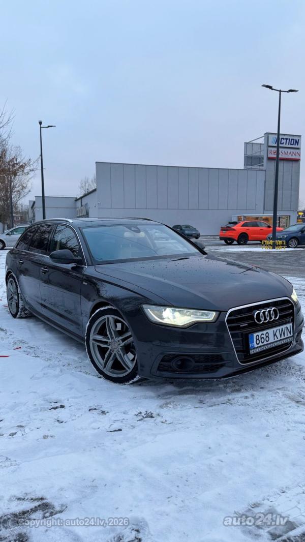 Grey Audi A6 2012 in Tartu, with an engine capacity of 3.00 L and mileage of 321 thousand km for 12600 €, photo 1 on AUTOMOTO.COM.LV