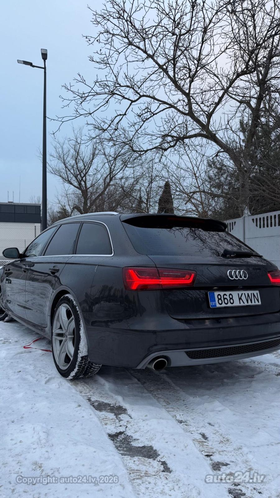 Grey Audi A6 2012 in Tartu, with an engine capacity of 3.00 L and mileage of 321 thousand km for 12600 €, photo 4 on AUTOMOTO.COM.LV
