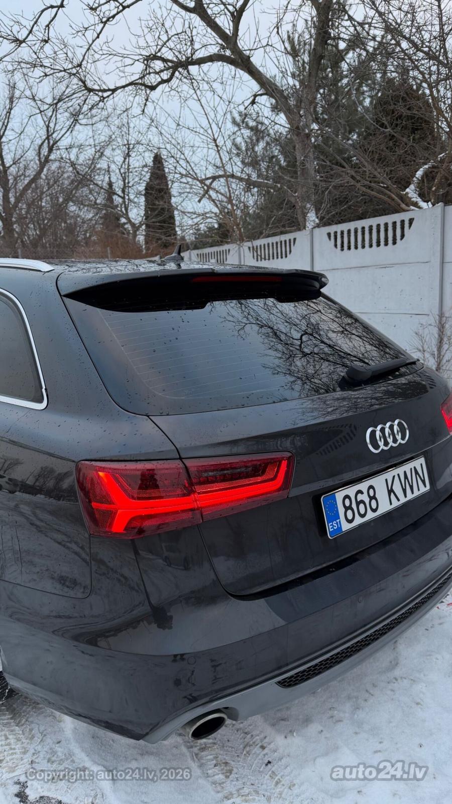 Grey Audi A6 2012 in Tartu, with an engine capacity of 3.00 L and mileage of 321 thousand km for 12600 €, photo 6 on AUTOMOTO.COM.LV