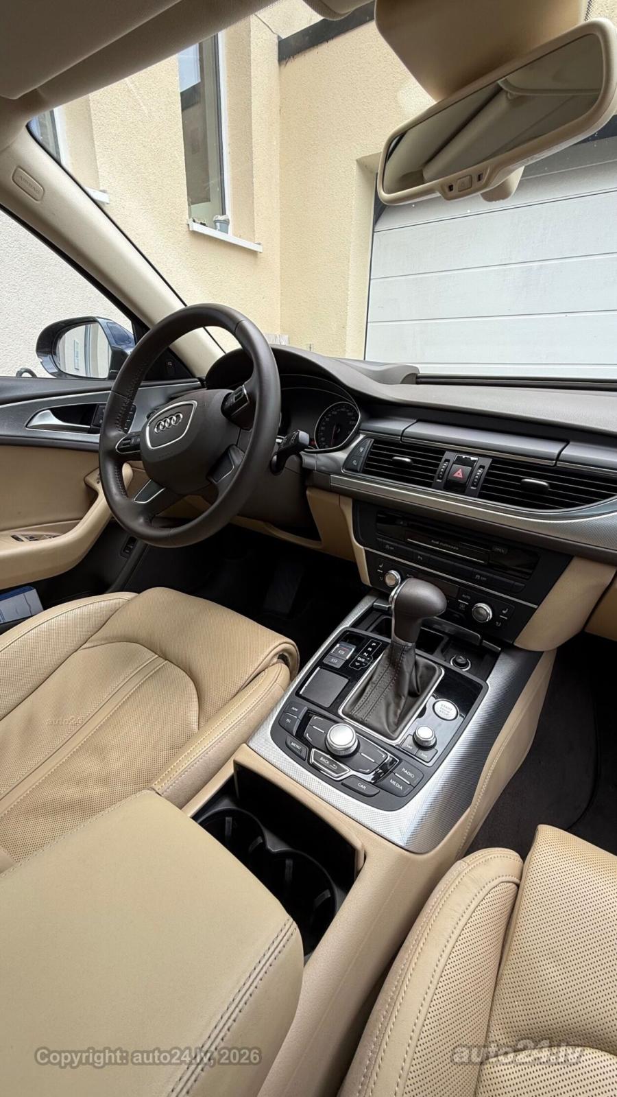 Grey Audi A6 2012 in Tartu, with an engine capacity of 3.00 L and mileage of 321 thousand km for 12600 €, photo 10 on AUTOMOTO.COM.LV