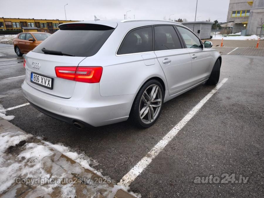 Grey Audi A6 2012 in Tartu, with an engine capacity of 3.00 L and mileage of 306 thousand km for 11200 €, photo 4 on AUTOMOTO.COM.LV