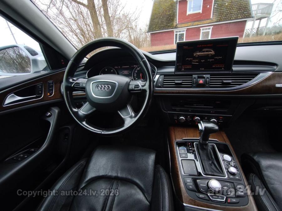 Grey Audi A6 2012 in Tartu, with an engine capacity of 3.00 L and mileage of 306 thousand km for 11200 €, photo 12 on AUTOMOTO.COM.LV