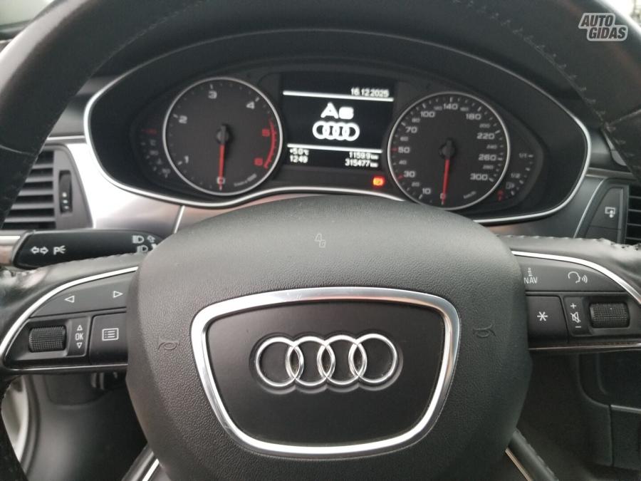 Grey Audi A6 2012 in Kaunas, with an engine capacity of 2.00 L and mileage of 315 thousand km for 4999 €, photo 14 on AUTOMOTO.COM.LV
