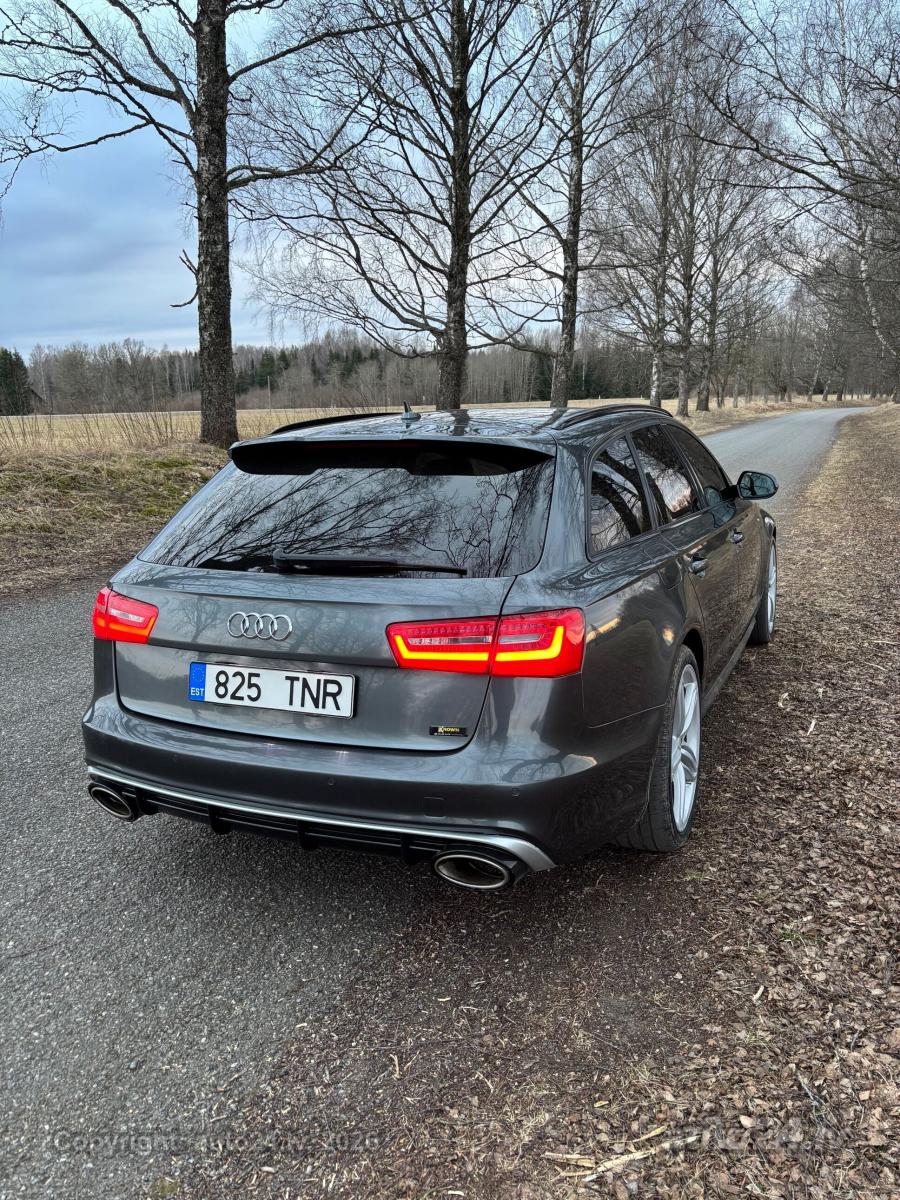 Grey Audi A6 2012 in Tallinn, with an engine capacity of 3.00 L and mileage of 352 thousand km for 12950 €, photo 4 on AUTOMOTO.COM.LV
