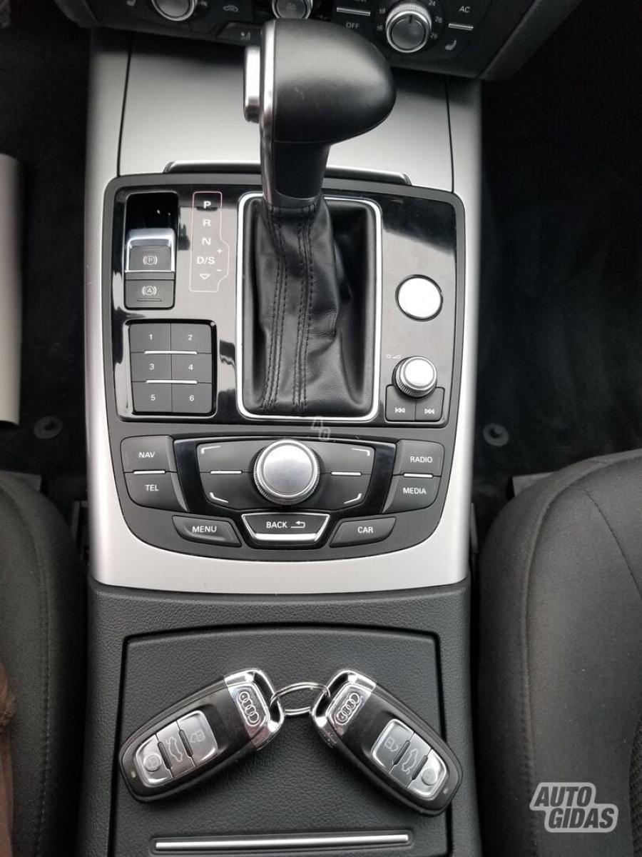 Grey Audi A6 2012 in Kaunas, with an engine capacity of 2.00 L and mileage of 315 thousand km for 5350 €, photo 13 on AUTOMOTO.COM.LV