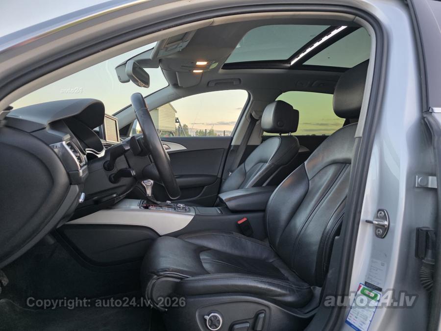 Grey Audi A6 2012 in Tartu, with an engine capacity of 3.00 L and mileage of 340 thousand km for 9300 €, photo 9 on AUTOMOTO.COM.LV
