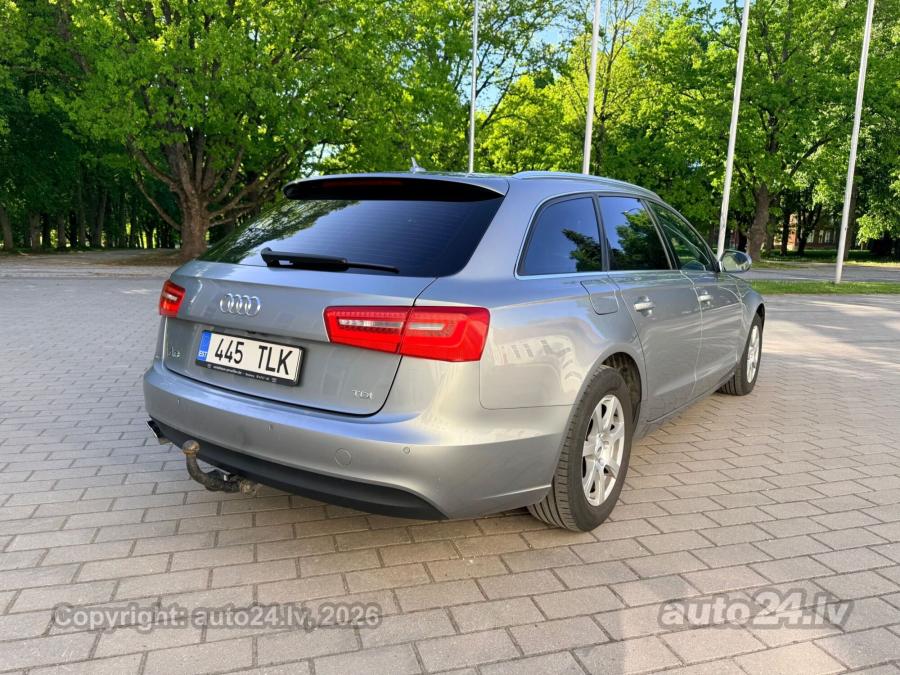 Grey Audi A6 2012 in Turi, with an engine capacity of 2.00 L and mileage of 303 thousand km for 8500 €, photo 6 on AUTOMOTO.COM.LV
