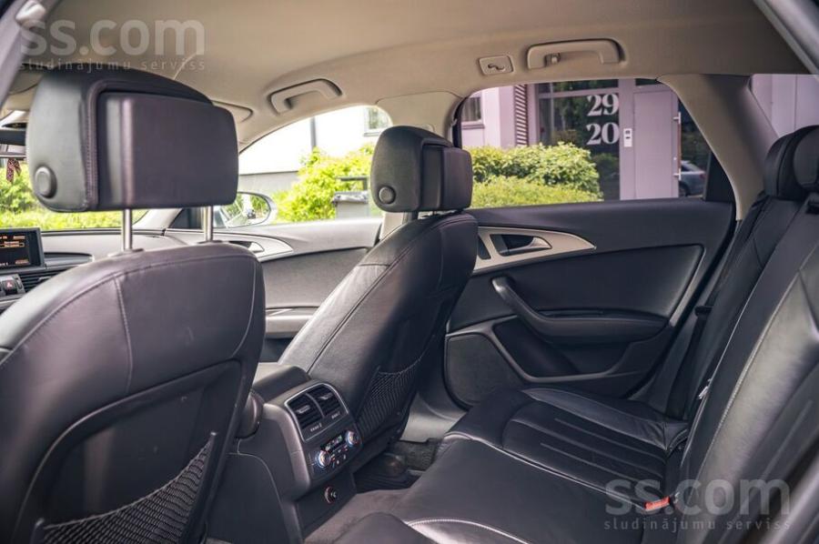 Grey Audi A6 2012 in Riga, with an engine capacity of 2.00 L and mileage of 0 thousand km for 6990 €, photo 16 on AUTOMOTO.COM.LV