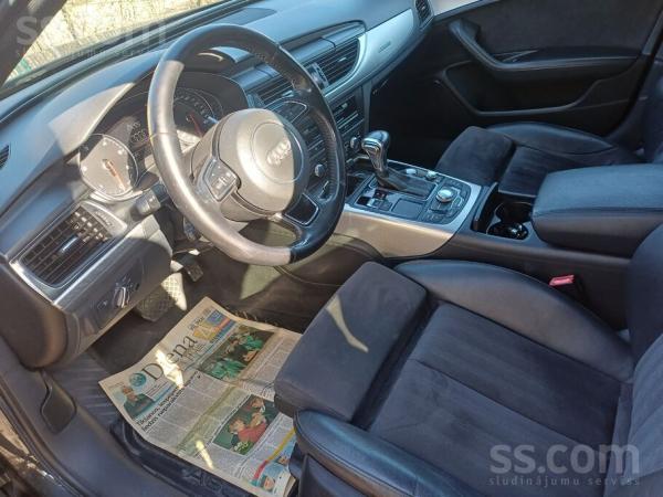 Pelēks Audi A6 2012 Rīga, ar dzinēja tilpumu 3.00 L un nobraukumu 202 tūkst. km par 9800 €, foto 6 vietnē AUTOMOTO.COM.LV