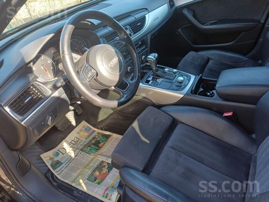 Pelēks Audi A6 2012 Rīga, ar dzinēja tilpumu 3.00 L un nobraukumu 202 tūkst. km par 9800 €, foto 7 vietnē AUTOMOTO.COM.LV