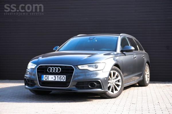 Grey Audi A6 2012 in Riga, with an engine capacity of 3.00 L and mileage of 408 thousand km for 10290 €, photo 1 on AUTOMOTO.COM.LV