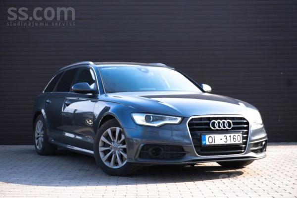 Grey Audi A6 2012 in Riga, with an engine capacity of 3.00 L and mileage of 408 thousand km for 10290 €, photo 2 on AUTOMOTO.COM.LV
