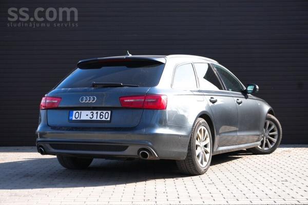 Grey Audi A6 2012 in Riga, with an engine capacity of 3.00 L and mileage of 408 thousand km for 10290 €, photo 3 on AUTOMOTO.COM.LV