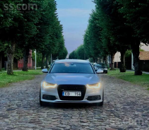 Grey Audi A6 2012 in Ventspils, with an engine capacity of 3.00 L and mileage of 313 thousand km for 11999 €, photo 2 on AUTOMOTO.COM.LV