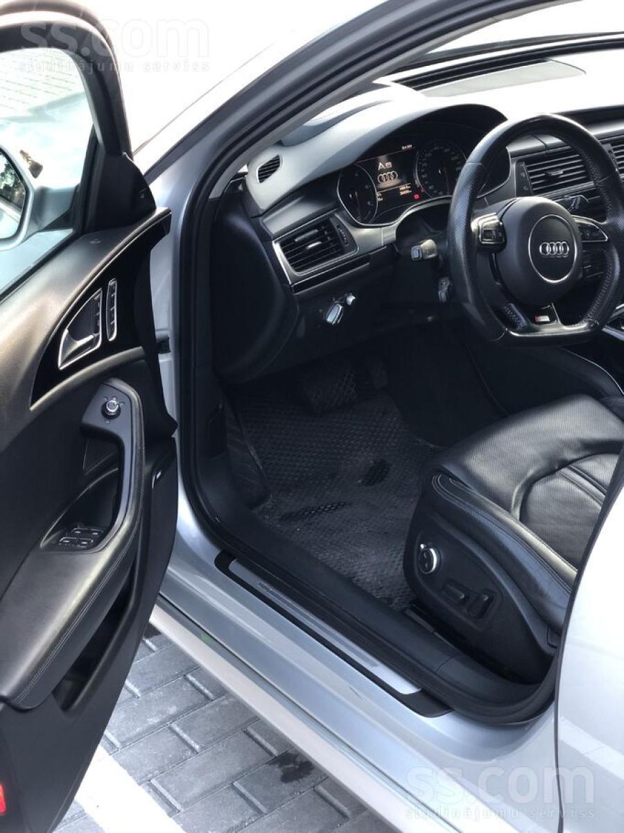 Pelēks Audi A6 2012 Ventspils, ar dzinēja tilpumu 3.00 L un nobraukumu 313 tūkst. km par 11999 €, foto 6 vietnē AUTOMOTO.COM.LV
