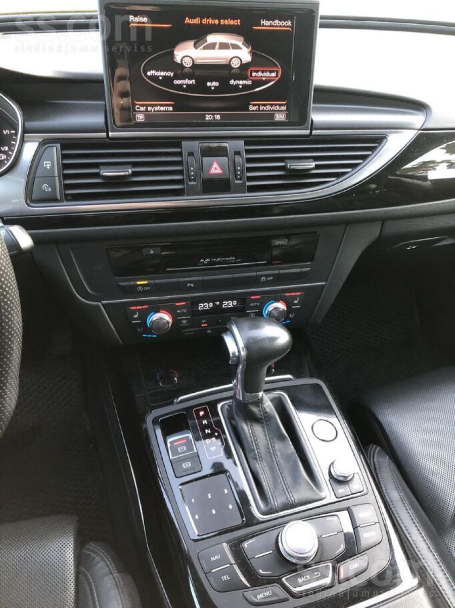 Pelēks Audi A6 2012 Ventspils, ar dzinēja tilpumu 3.00 L un nobraukumu 313 tūkst. km par 11999 €, foto 7 vietnē AUTOMOTO.COM.LV