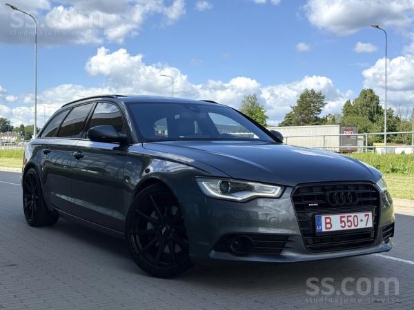 Grey Audi A6 2012 in Rezekne, with an engine capacity of 3.00 L and mileage of 269 thousand km for 12990 €, photo 4 on AUTOMOTO.COM.LV