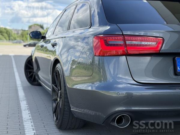 Grey Audi A6 2012 in Rezekne, with an engine capacity of 3.00 L and mileage of 269 thousand km for 12990 €, photo 7 on AUTOMOTO.COM.LV