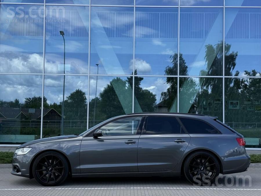 Grey Audi A6 2012 in Rezekne, with an engine capacity of 3.00 L and mileage of 269 thousand km for 12990 €, photo 10 on AUTOMOTO.COM.LV