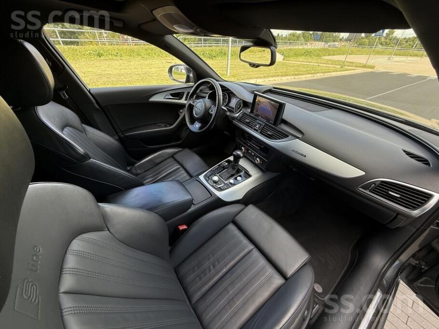 Grey Audi A6 2012 in Rezekne, with an engine capacity of 3.00 L and mileage of 269 thousand km for 12990 €, photo 16 on AUTOMOTO.COM.LV