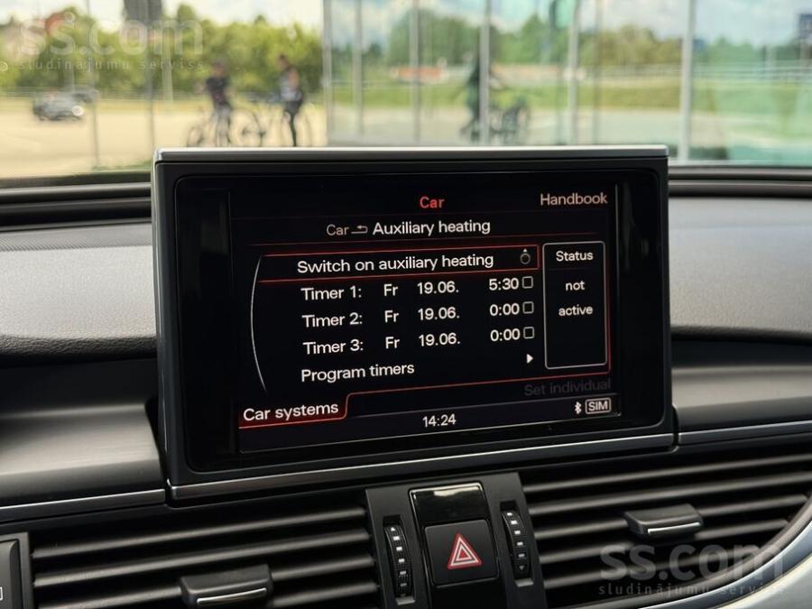 Grey Audi A6 2012 in Rezekne, with an engine capacity of 3.00 L and mileage of 269 thousand km for 12990 €, photo 29 on AUTOMOTO.COM.LV