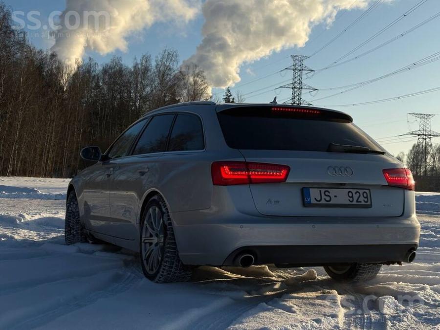 Серый Ауди А6 2012 в Рига, объемом двигателя 3.00 л и пробегом 335 тыс. км за 10700 €, фото 5 на AUTOMOTO.COM.LV