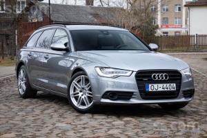 Grey Audi A6 2012 in Jelgava, with an engine capacity of 3.00 L and mileage of 311 thousand km for 13100 €, photo 1 on AUTOMOTO.COM.LV