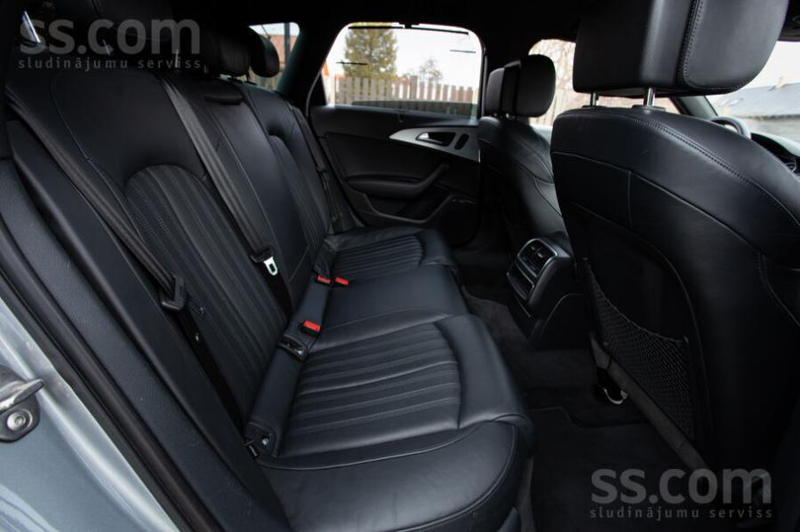 Grey Audi A6 2012 in Jelgava, with an engine capacity of 3.00 L and mileage of 311 thousand km for 13100 €, photo 13 on AUTOMOTO.COM.LV